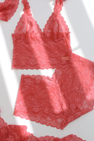 Watermelon Longline Lingerie Set - Ethical & Sustainable Lingerie ...
