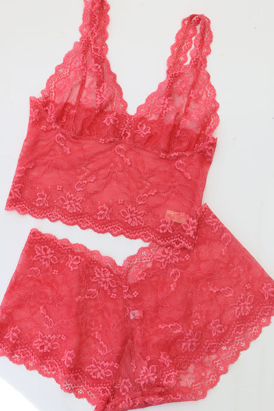 Watermelon Longline Lingerie Set - Ethical & Sustainable Lingerie ...